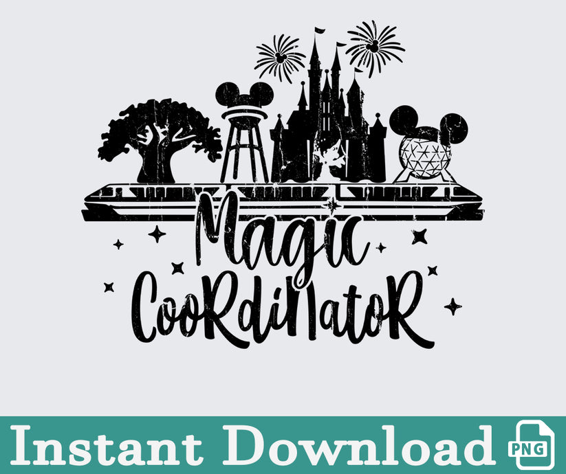 Magic Coordinator Svg Png, My First Trip Svg, Family Vacation Svg, Bes ...
